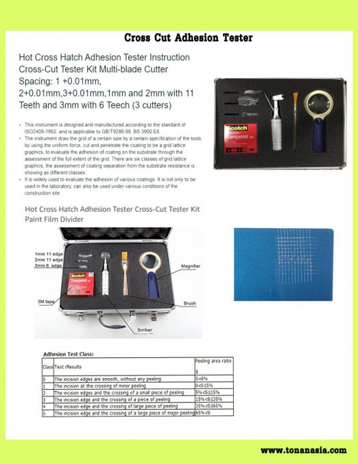 Cross Cut Tester – Tonan Asia Autotech Co., Ltd.